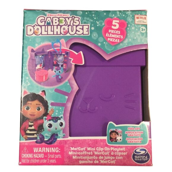 Dreamworks | Toys | Dreamworks Gabbys Dollhouse 5 Piece Baby Box Mercat ...